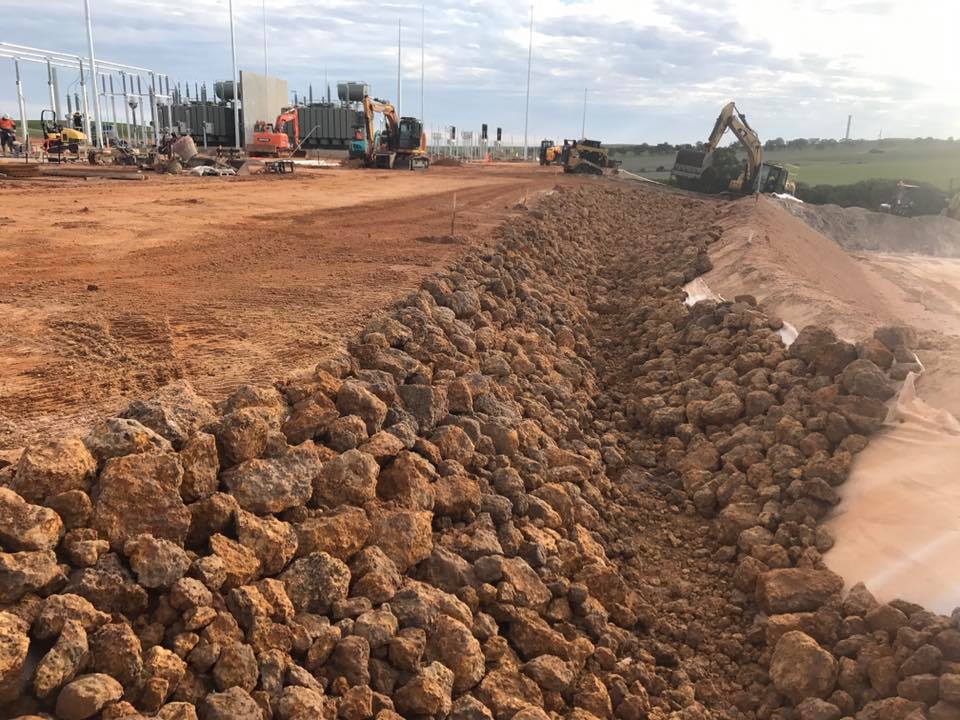 Bulk Earthworks at Badgingarra Wind Farm - Hall-All Contracting