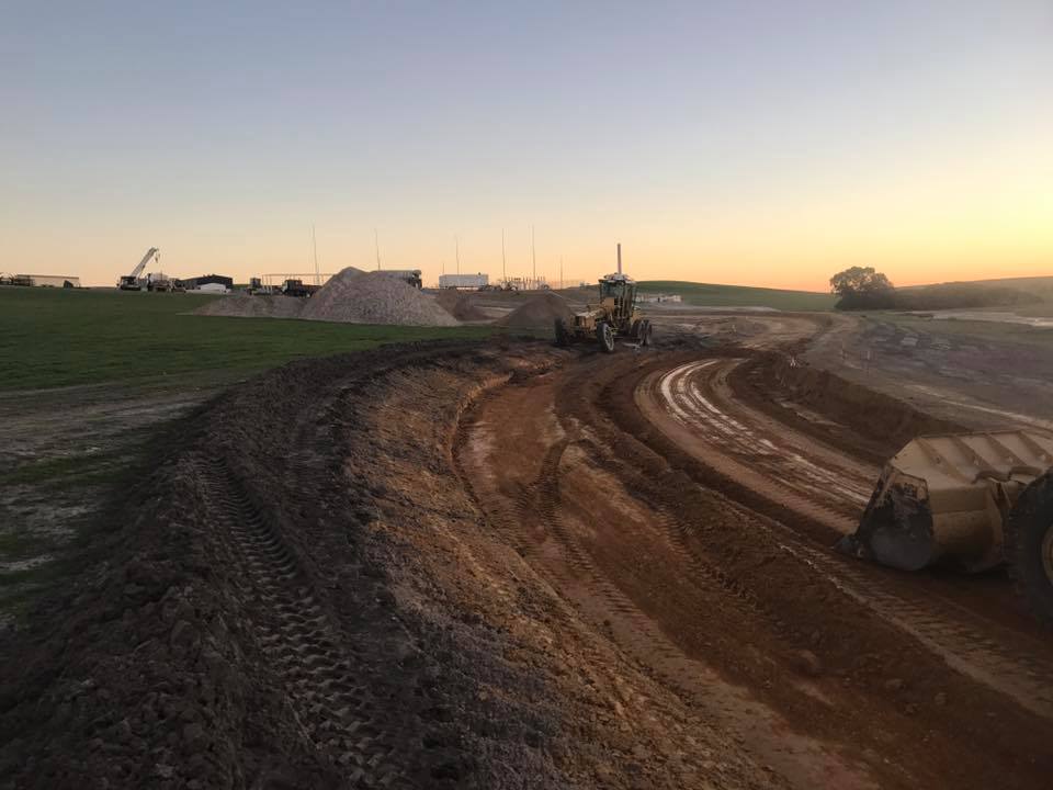 Bulk Earthworks at Badgingarra Wind Farm - Hall-All Contracting