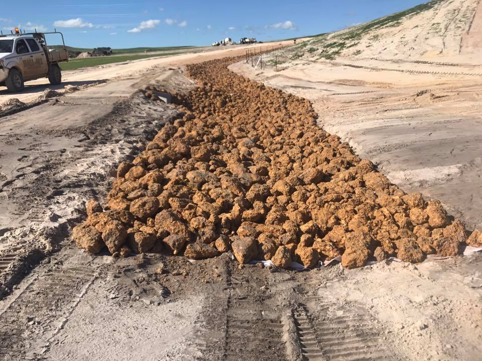 Bulk Earthworks at Badgingarra Wind Farm - Hall-All Contracting