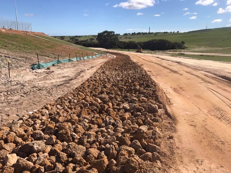 Bulk Earthworks at Badgingarra Wind Farm - Hall-All Contracting