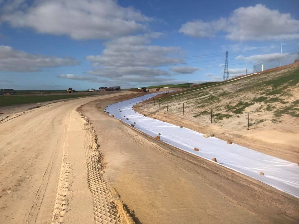 Bulk Earthworks at Badgingarra Wind Farm - Hall-All Contracting